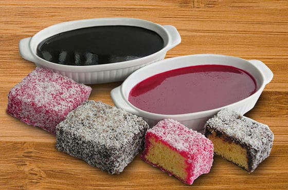 Bakels Raspberry Lamington Dip Powder – Moer & Meng
