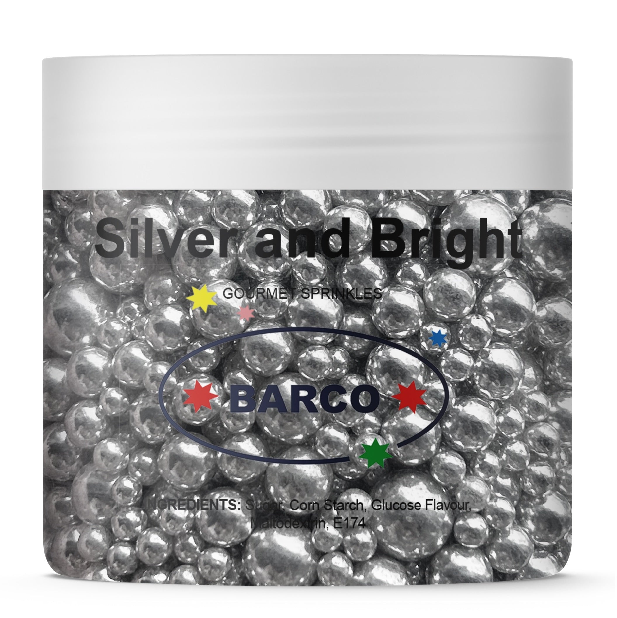 Barco Silver & Bright Sprinkles – Moer & Meng