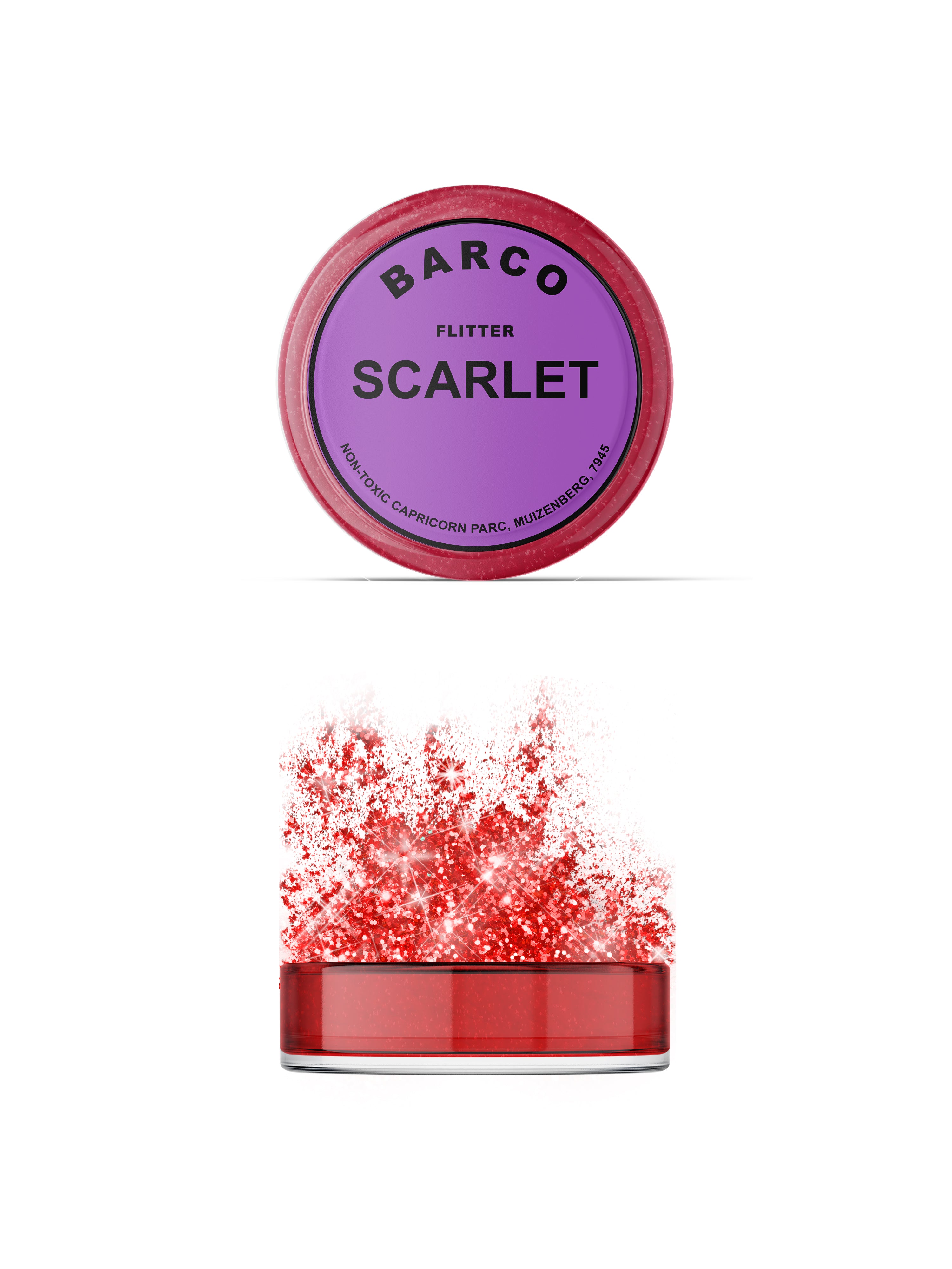 Barco Scarlet Flitter Glitter (Purple Label) – Moer & Meng